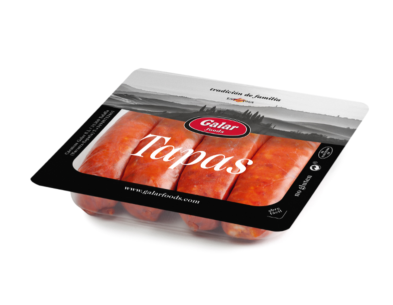 Chorizo Oreado 225 g. 4 x 56 g. – Galar Foods